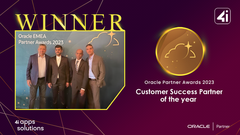 4i Apps Achieves Remarkable Milestone: Wins Oracle Cloud Partner Award ...